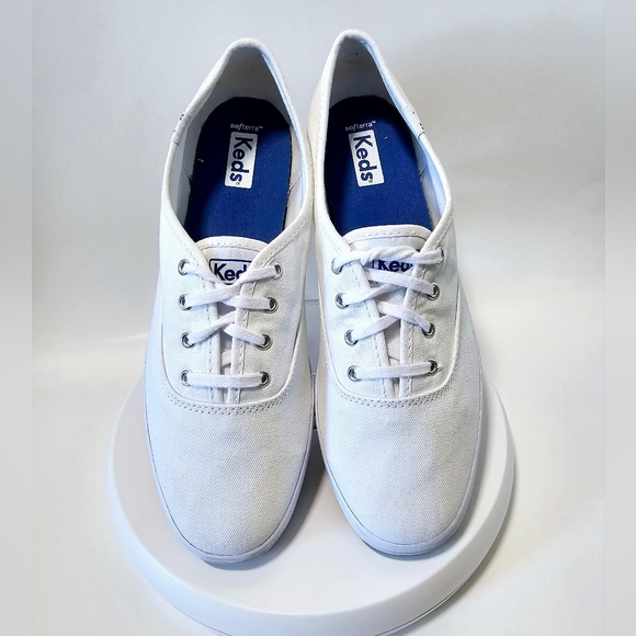 Keds | Shoes | Keds Champion White Sneakers Camvas Size 85 | Poshmark
